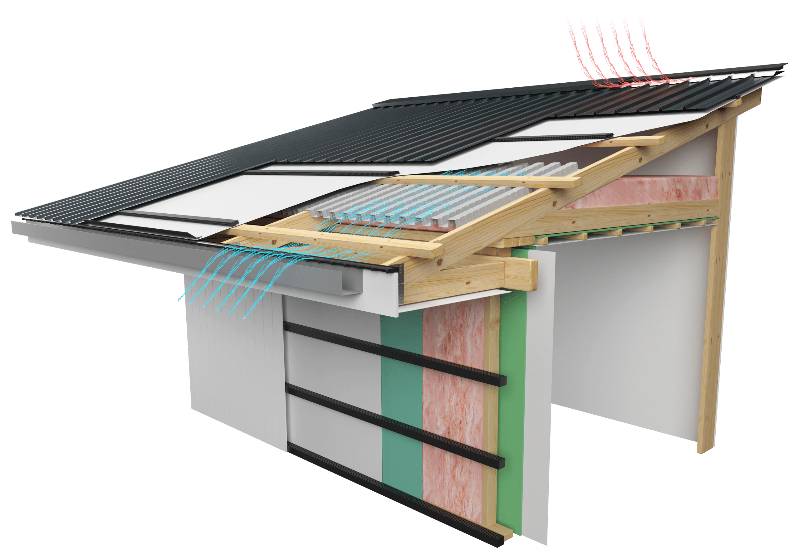 G502CL - Insulation Guard/Roll Panel Vent Clear/Eaves Baffle - DriSpace