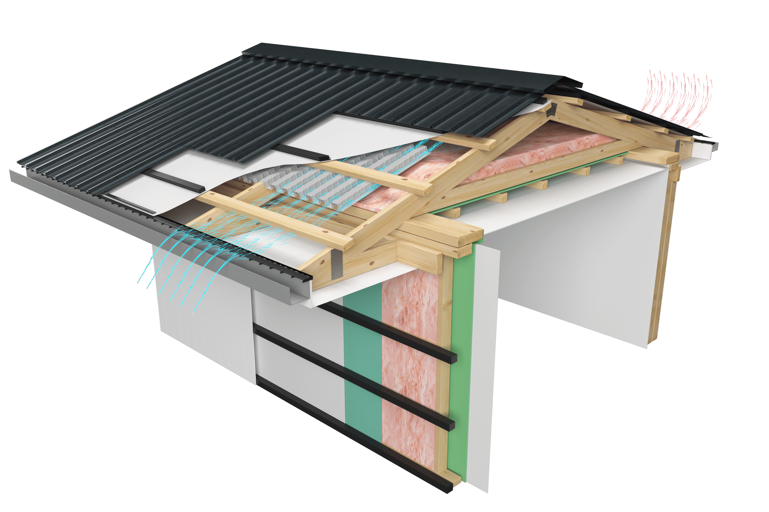 G502CL - Insulation Guard/Roll Panel Vent Clear/Eaves Baffle - DriSpace